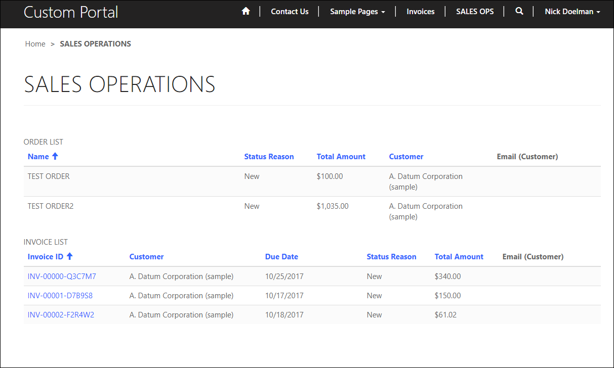 Show two Entity Lists on a Dynamics 365 Portal Page – The ReadyXRM Blog ...