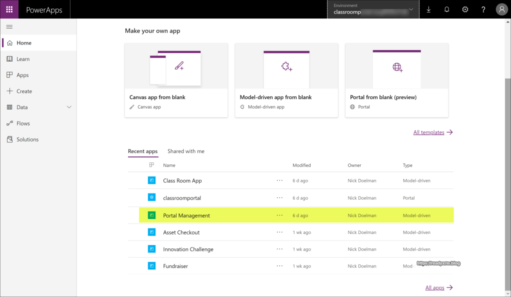 Overview of the PowerApps Portals Management App – The ReadyXRM Blog by ...