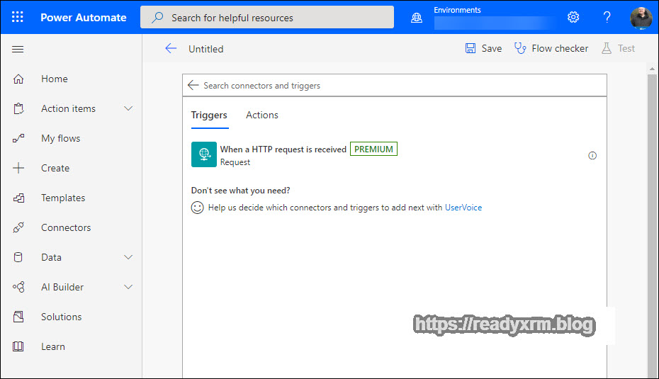 Trigger Power Automate flows from Power Apps Portals – The ReadyXRM ...