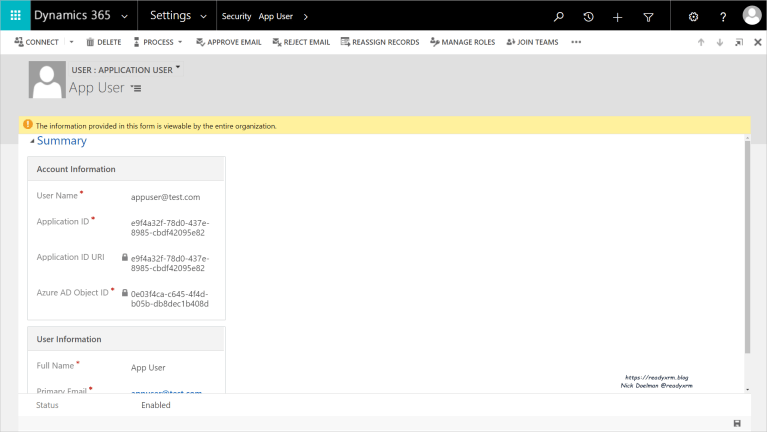How to setup a Common Data Service Application User (and why) – The ...
