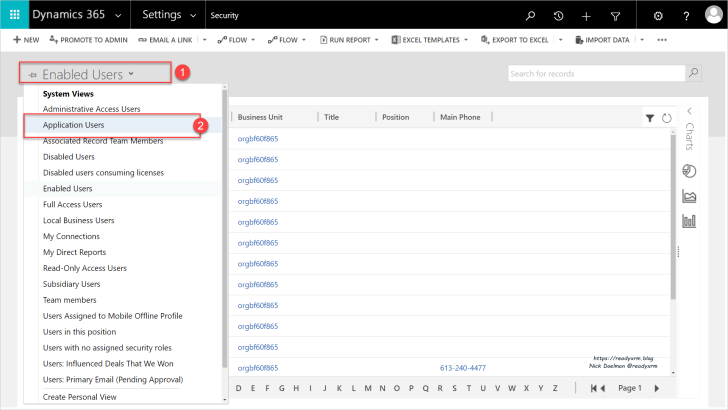 How to setup a Common Data Service Application User (and why) – The ...