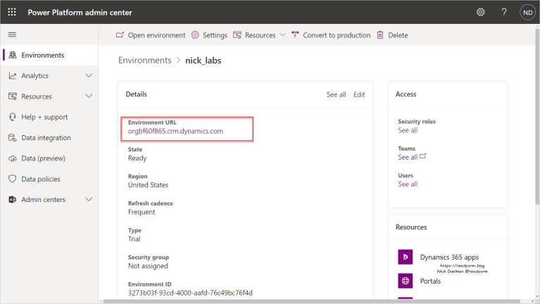 How to setup a Common Data Service Application User (and why) – The ...