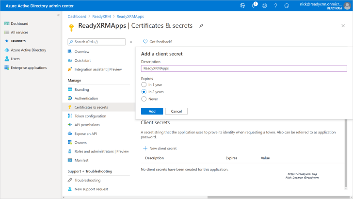 How to setup a Common Data Service Application User (and why) – The ...