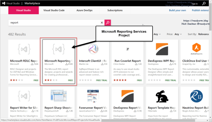 Set Up Your Workstation to Create SSRS Reports for Dataverse, Model ...