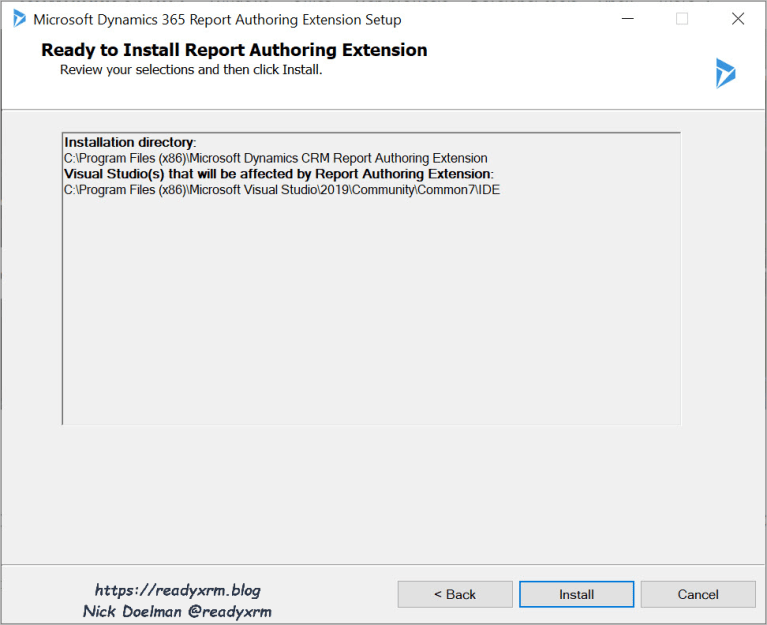 Set Up Your Workstation to Create SSRS Reports for Dataverse, Model ...