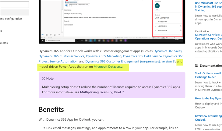 Connecting Microsoft Outlook to model-driven Power Apps – The ReadyXRM ...