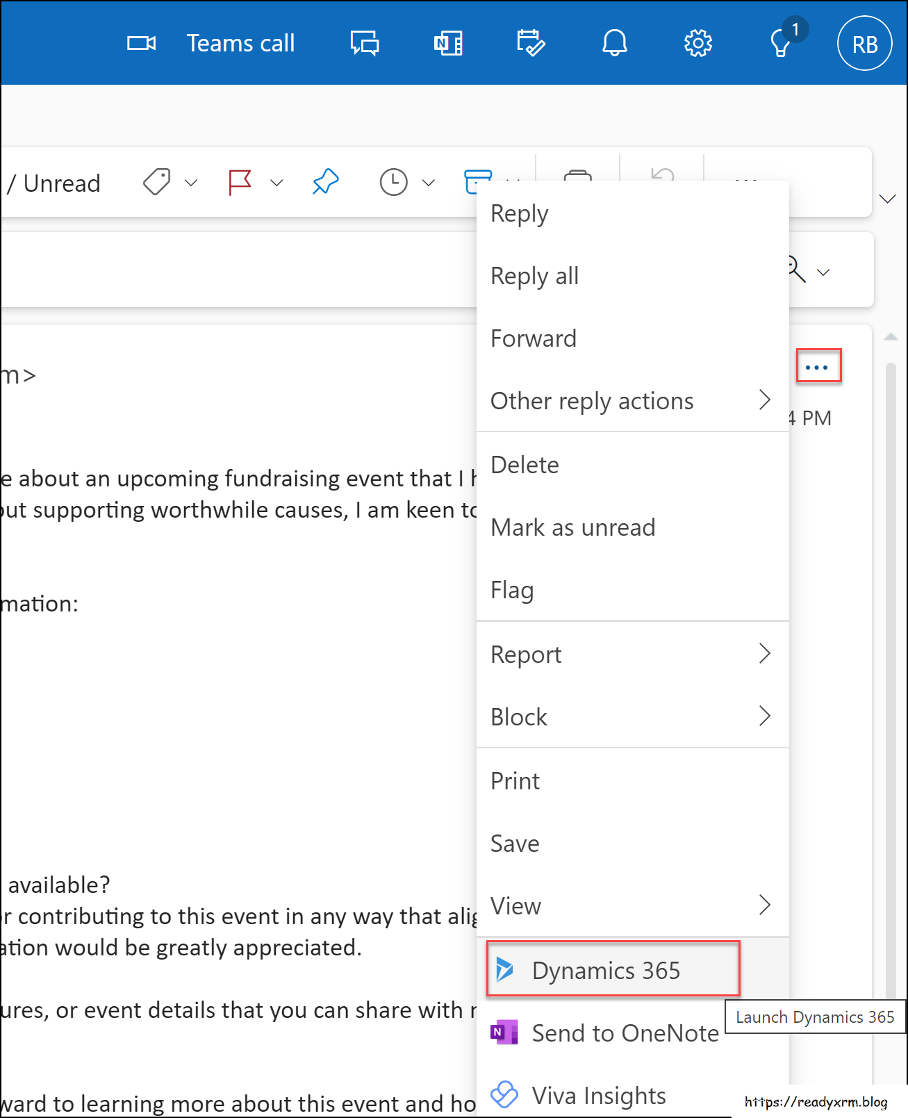 Connecting Microsoft Outlook to model-driven Power Apps – The ReadyXRM ...