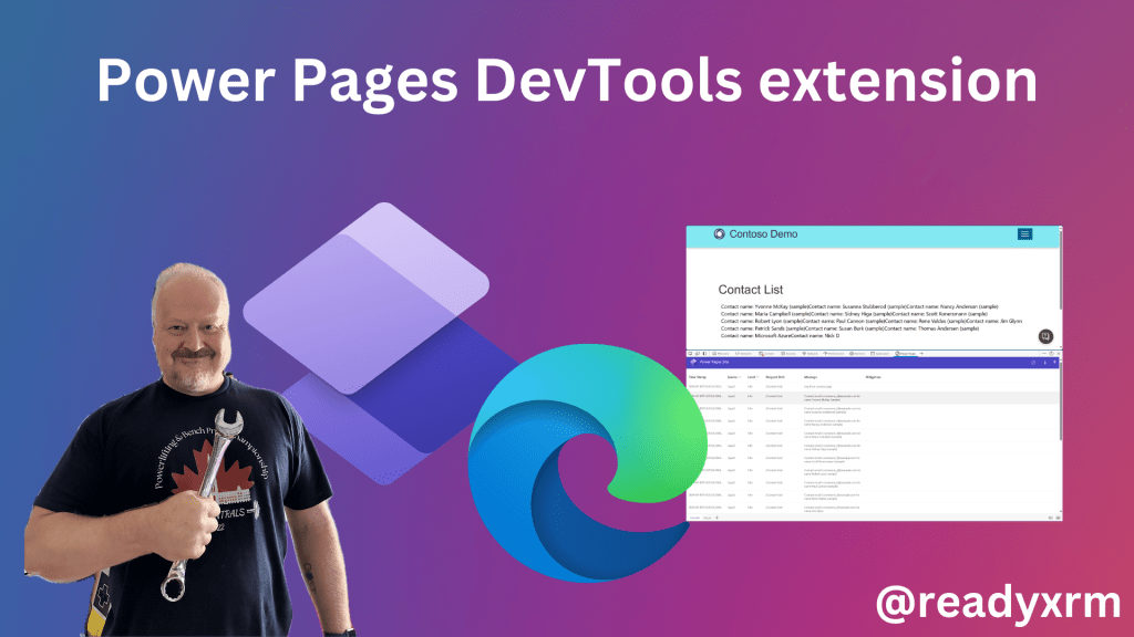 Power Pages DevTools extension – The ReadyXRM Blog by Nick Doelman