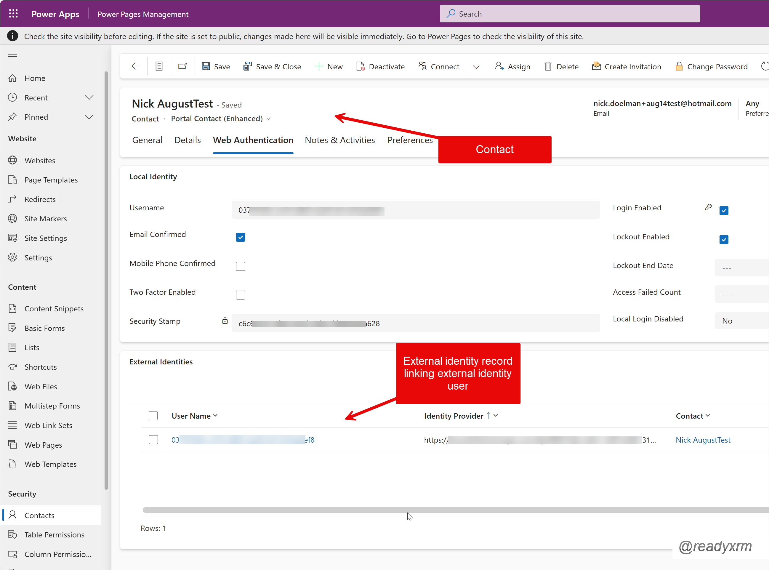 Power Pages: Onboarding external identity users – The ReadyXRM Blog by ...
