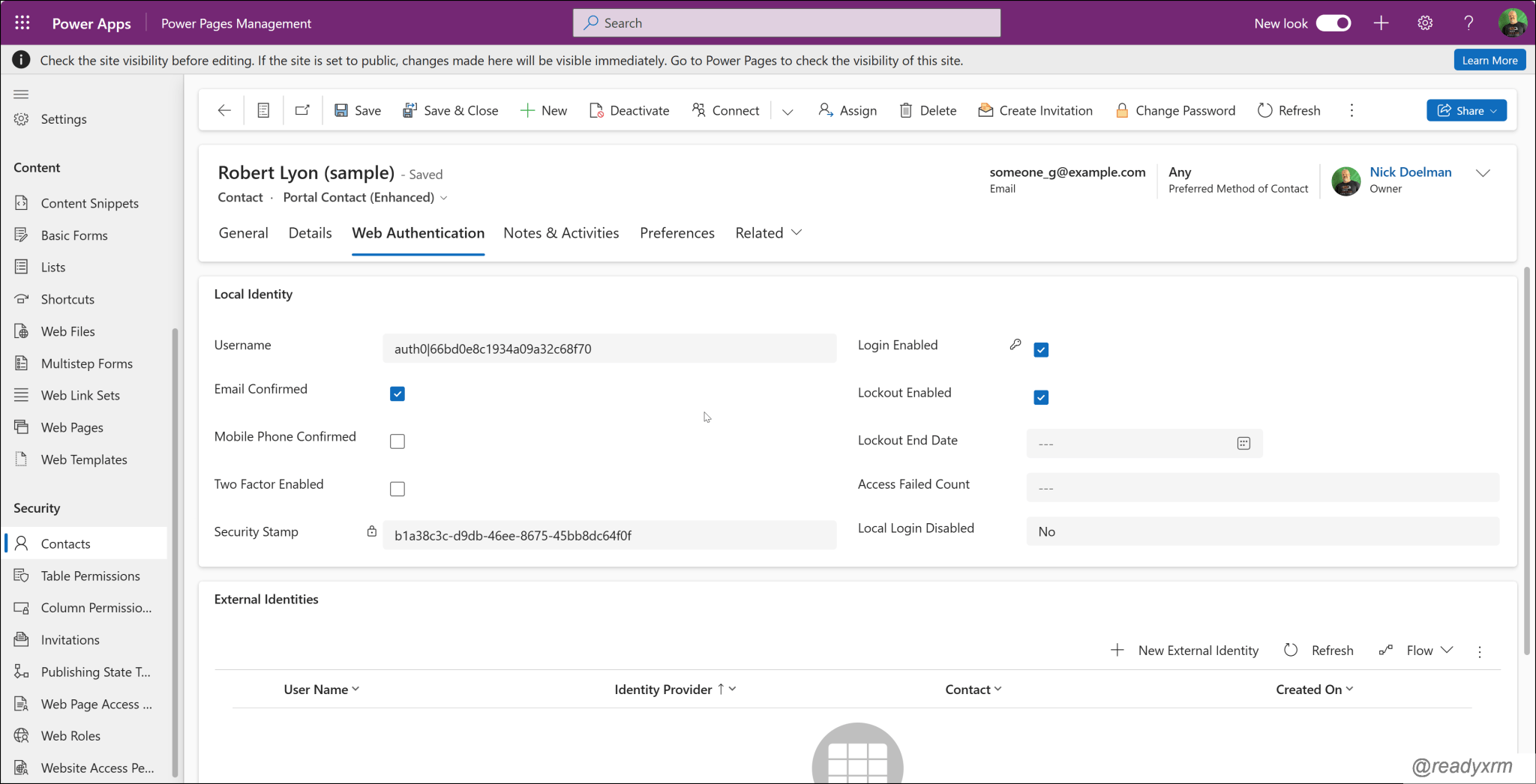 Power Pages: Onboarding external identity users – The ReadyXRM Blog by ...