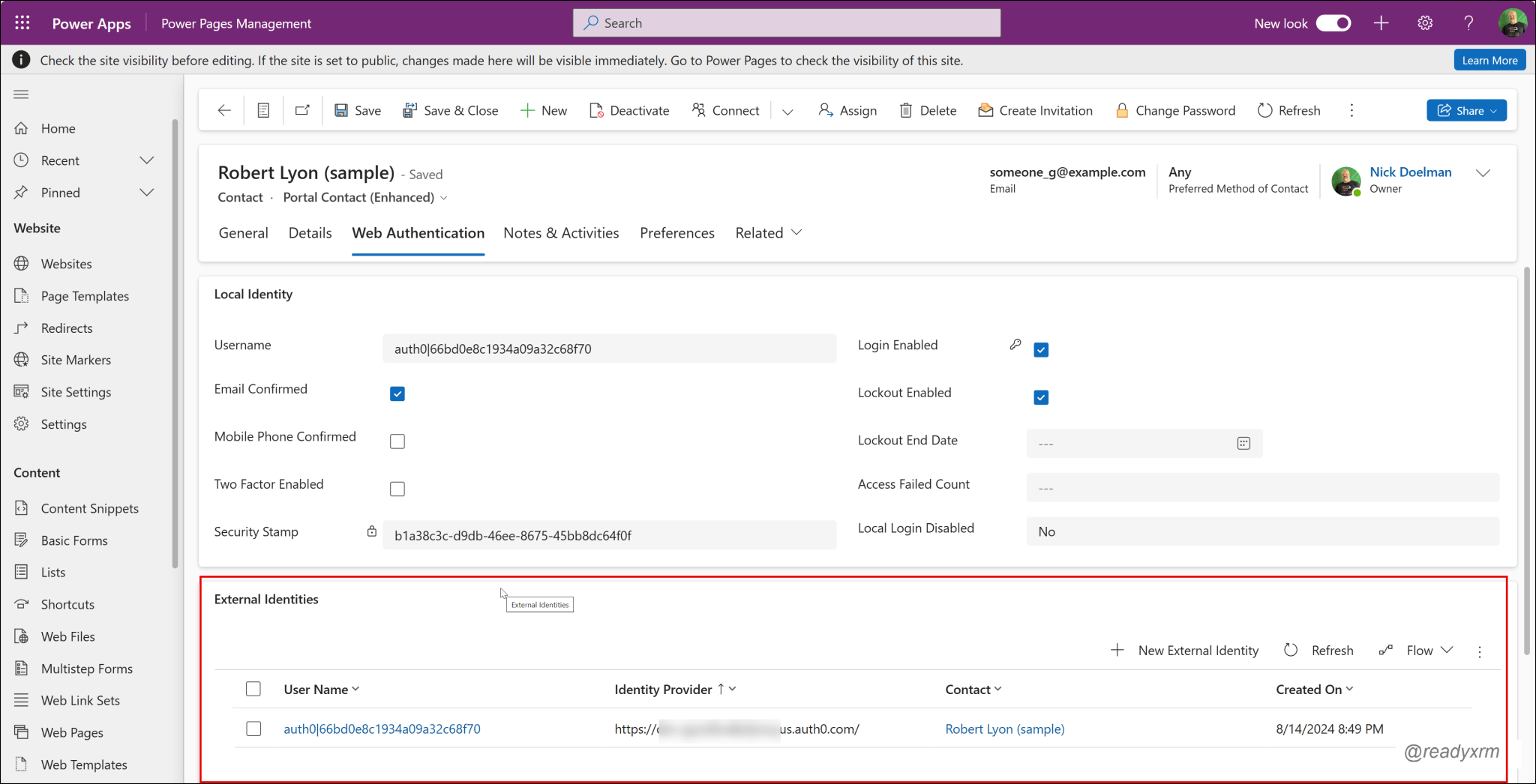 Power Pages: Onboarding external identity users – The ReadyXRM Blog by ...