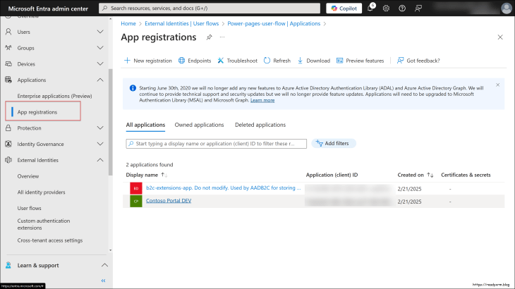 Power Pages: Configure Entra External ID – The ReadyXRM Blog by Nick ...