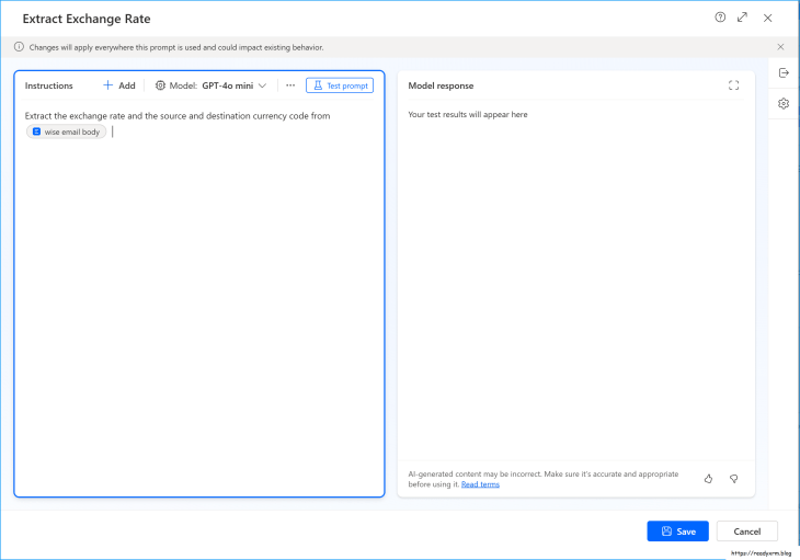 AI Builder: Update Dataverse currency exchange rates – The ReadyXRM ...